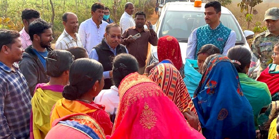 AJSA India Odisha Chief Secretary Visited AJSA Field Areas in Kalahandi ...